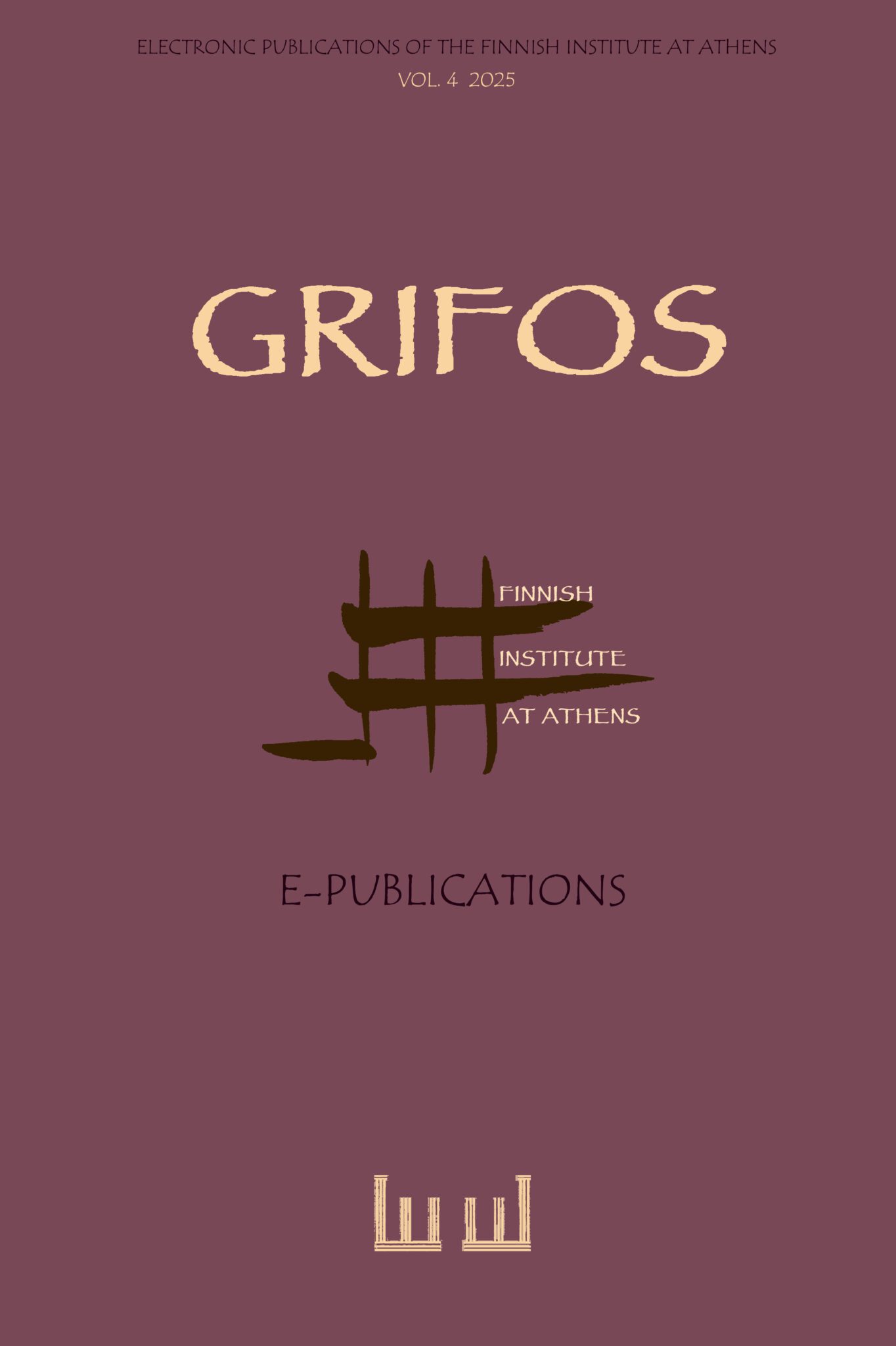 The fourth volume of Grifos is out! – The Finnish Institute at Athens